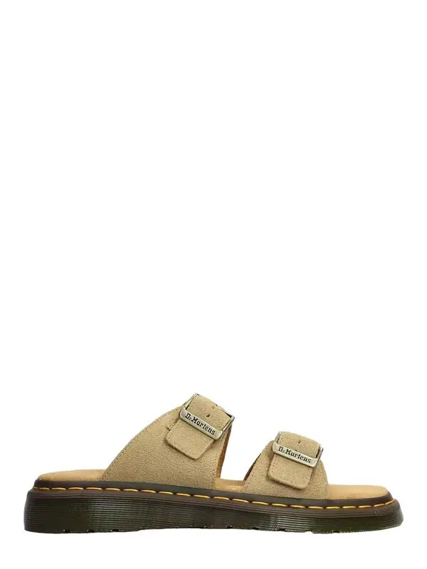 Dr. Martens Suede Slippers - Neutrals