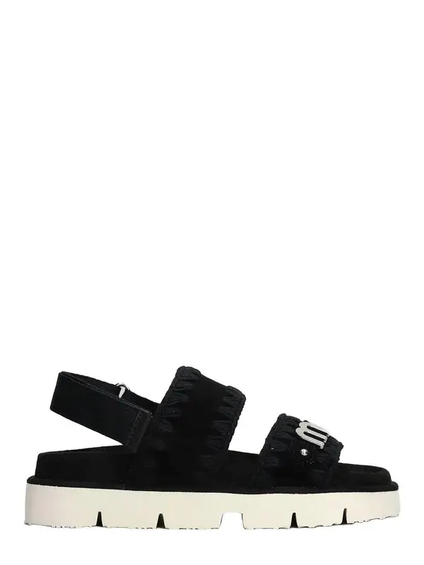 Mou Bio Sandals - Black