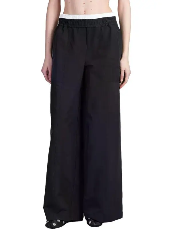 Simkhai Wide-leg Trousers - Black