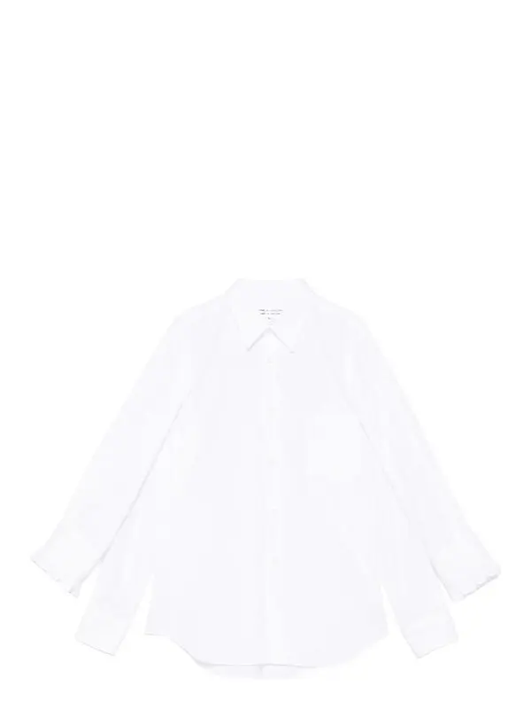 Comme Des Garçons Cotton Shirt - White