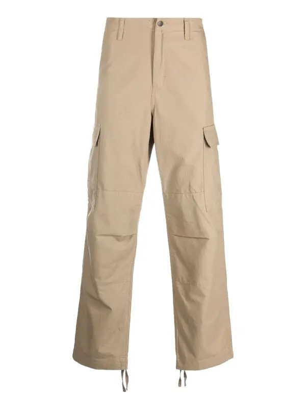 Carhartt Work In Progress Cotton Cargo Trousers - Camel