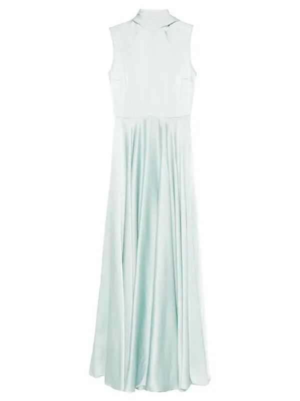 Solace London Emelia Maxi Dress - Clear Blue