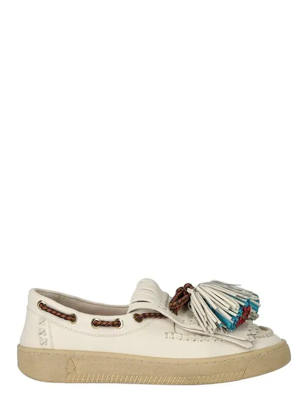Elena Iachi Smash Loafer - White