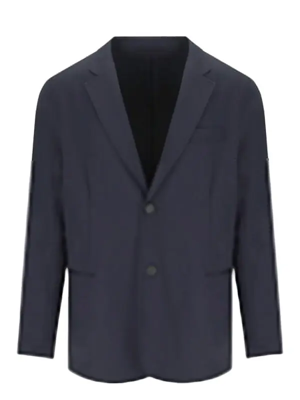 Emporio Armani Single-breasted Jacket - Blue