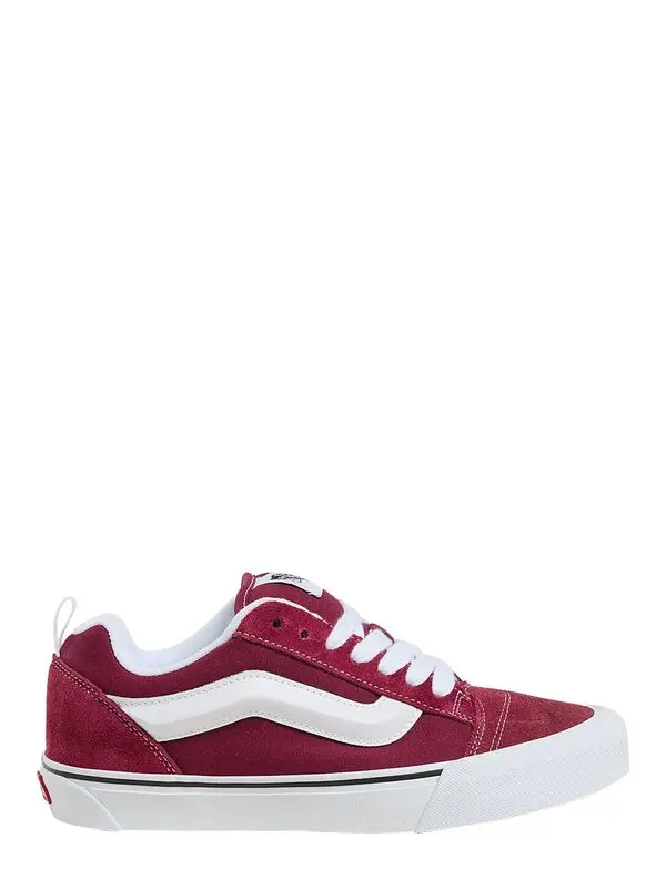 VANS Knu-skool Color Theory Sneakers - Red