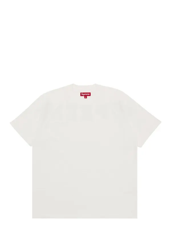 Supreme Stencil Thermal Short-sleeve Top - White