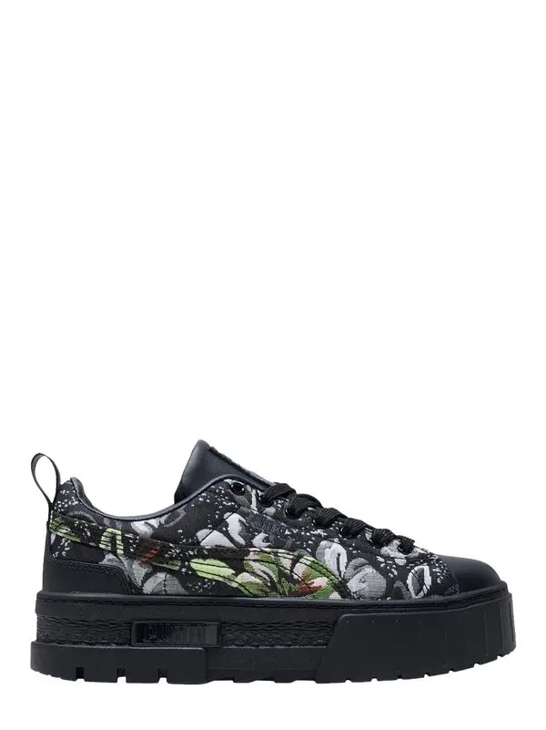 PUMA Mayze Floral Sneakers - Black