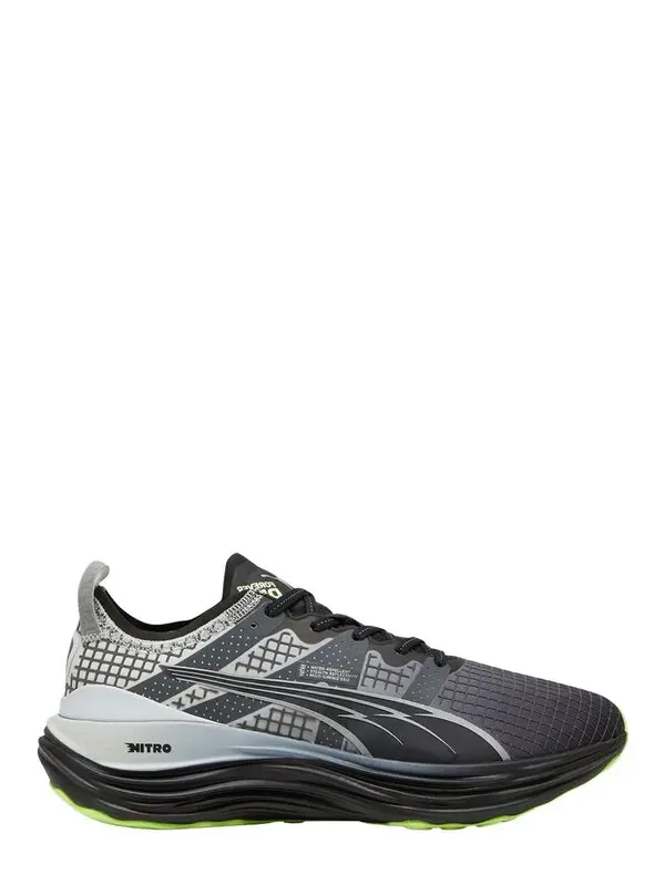 PUMA Foreverrun Nitro Water Repellent Sneakers - Black