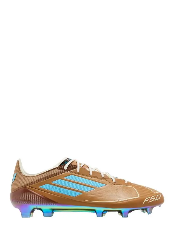 Adidas Bad Bunny X Messi Adizero F50 Elite Fg Soccer Cleats - Brown