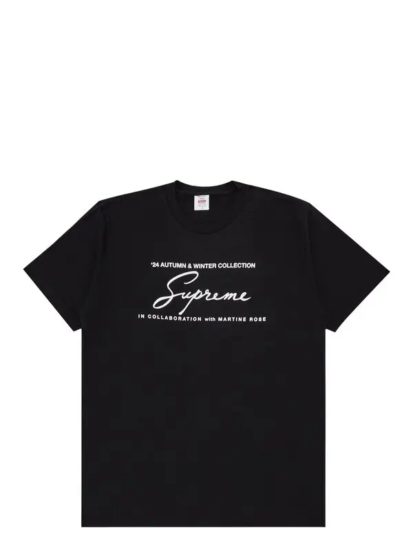 Supreme X Martine Rose Tee - Black
