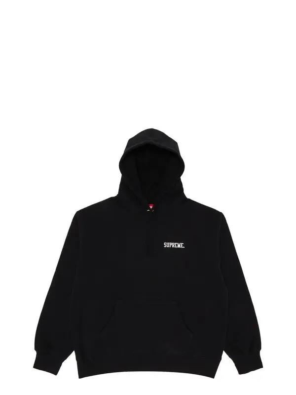 Supreme Anarchy Hooded Sweatshirt - Black