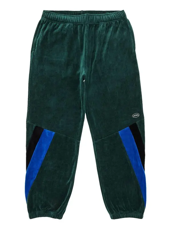 Supreme X Martine Rose Velour Track Pant - Green