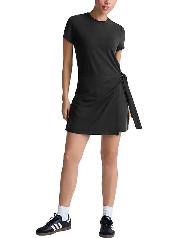 Beyond Yoga Meet Up Mini Dress - Black