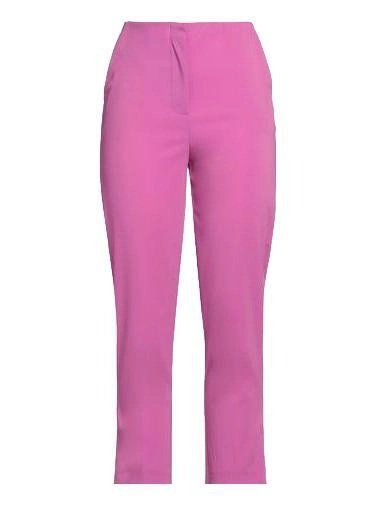 Patrizia Pepe Tapered Leg Crepe Pants - Fuchsia