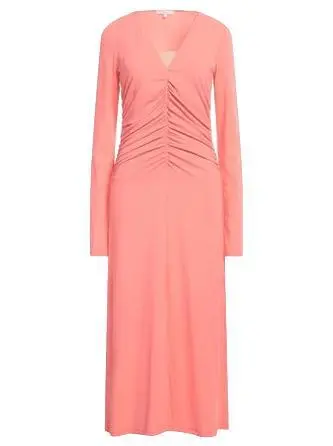 Patrizia Pepe Midi Flared Dress - Pink