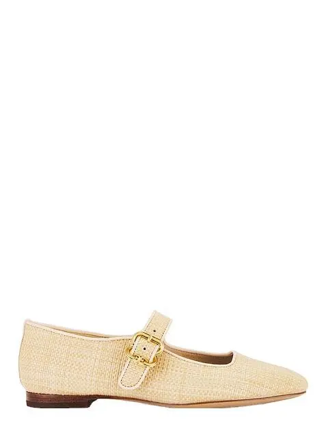 Sam Edelman Michaela Mary Jane - Bleached Beachwood & Ecru