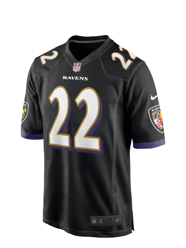 Nike Derrick Henry Baltimore Ravens Nfl Game Jersey - Black