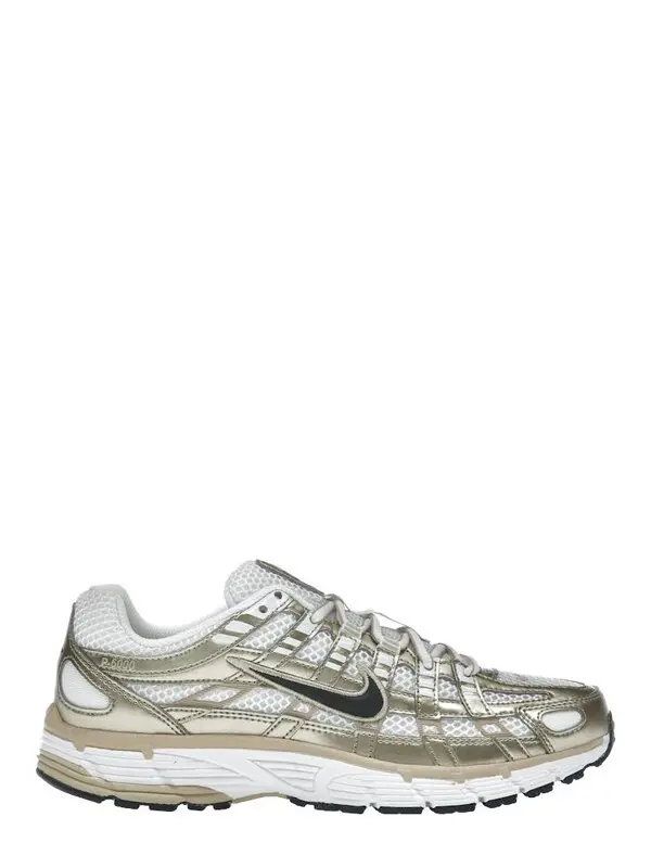 Nike P-6000 Metallic Gold Sneakers - White/grain/metallic Gold Grain