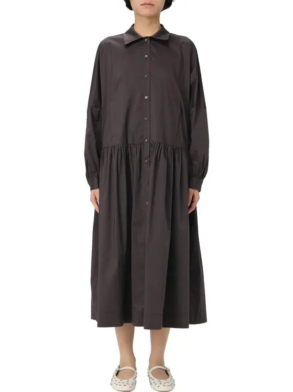 Liviana Conti Button-up Shirt Dress - Red