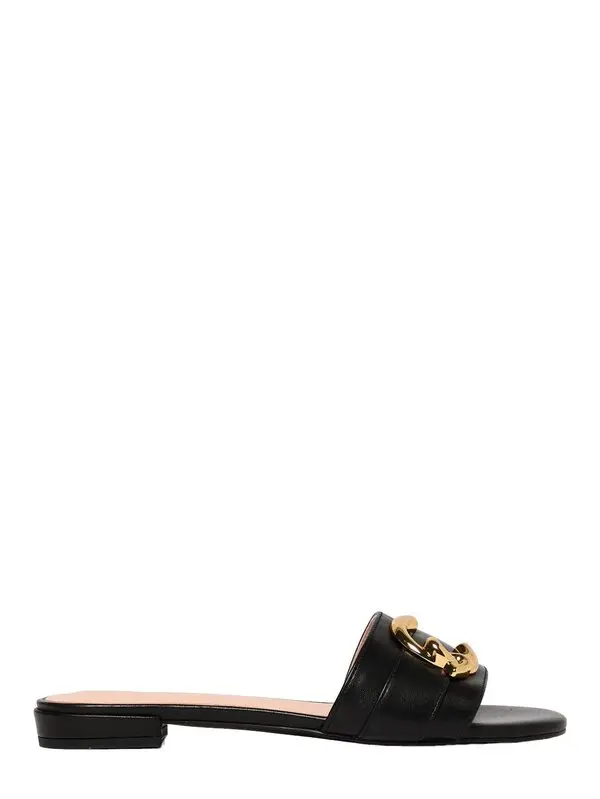 COCCINELLE Flat Sandal - Black