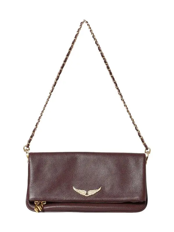 Zadig&Voltaire Clutch With Chain Strap - Violet
