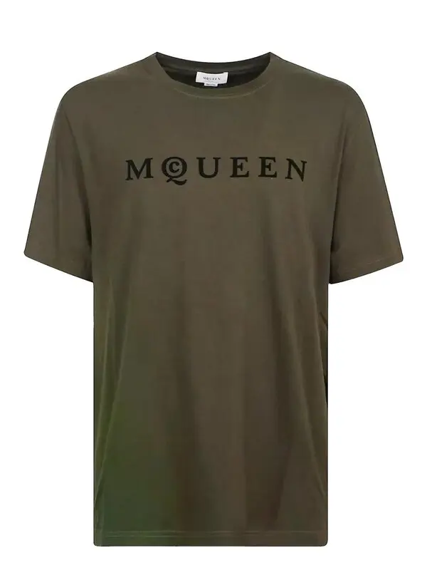 Alexander McQueen Logo-print T-shirt - Green