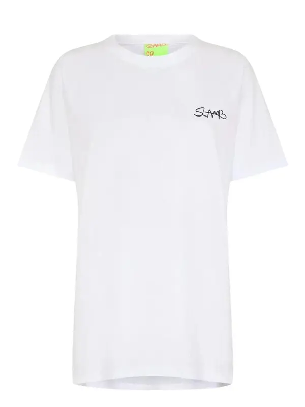AMIR SLAMA Cotton T-shirt - White
