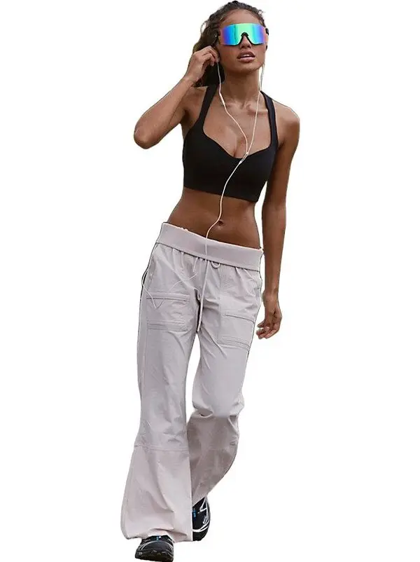 Free People Cascade Cool Climber Pants - Tofu