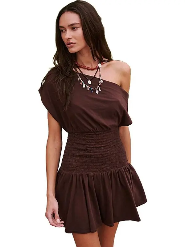 Free People Scorching Hot Mini Dress - Carafe