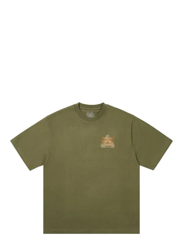 PALACE X Porter-yoshida & Co. Logo T-shirt 'olive - Green