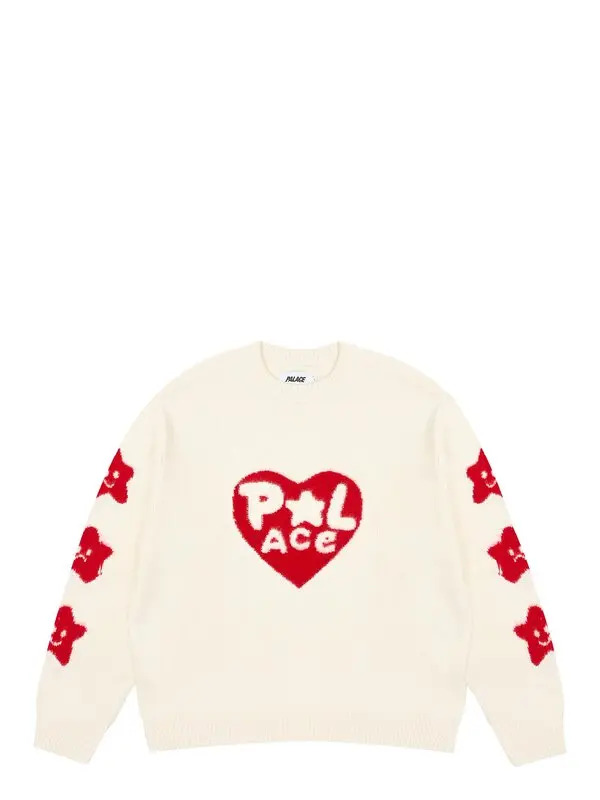 PALACE Cosy Knit - White