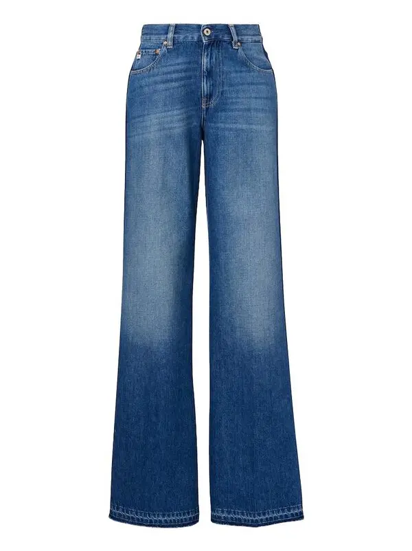 Ag Hyeres Wide-leg Jeans - Blue