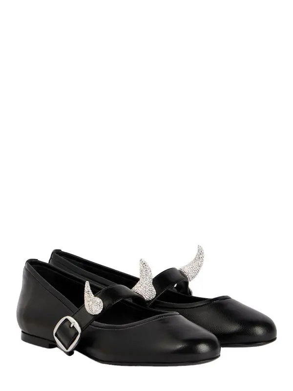 Coperni X Disney® Mary Jane Flats - Black