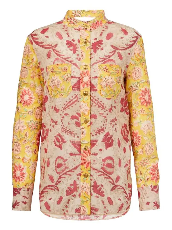 Valentino Garavani Paisley Cotton Shirt - Multicoloured
