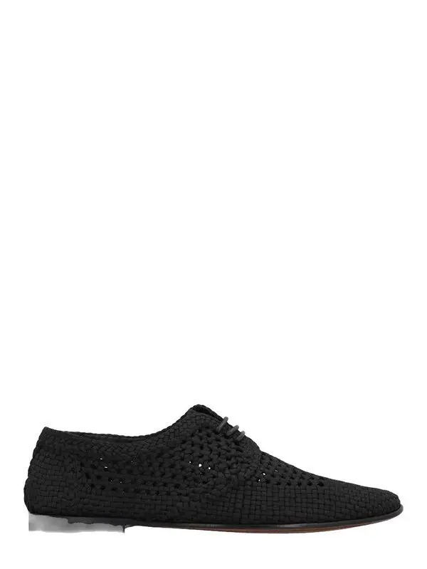 Dolce & Gabbana Derby Lace-up Shoes - Black