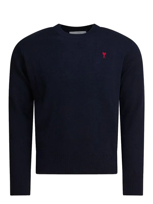 Ami Crewneck Sweater - Blue