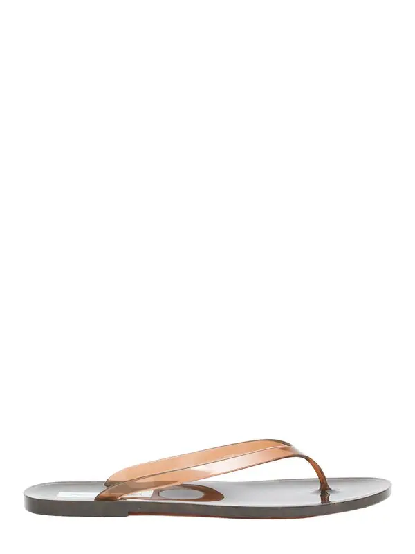 Christopher Esber Jo Pvc Flip Flop Sandals - Brown