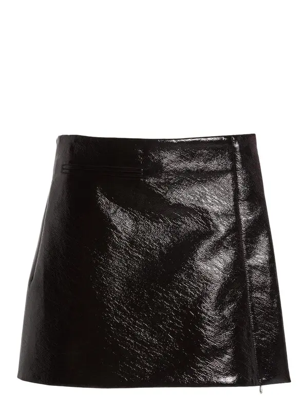 COURREGES One-minute Mini Skirt - Black