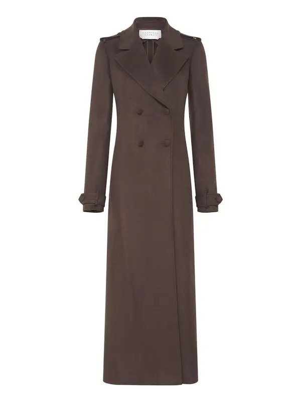 Gabriela Hearst Houstt Double-breasted Coat - Brown