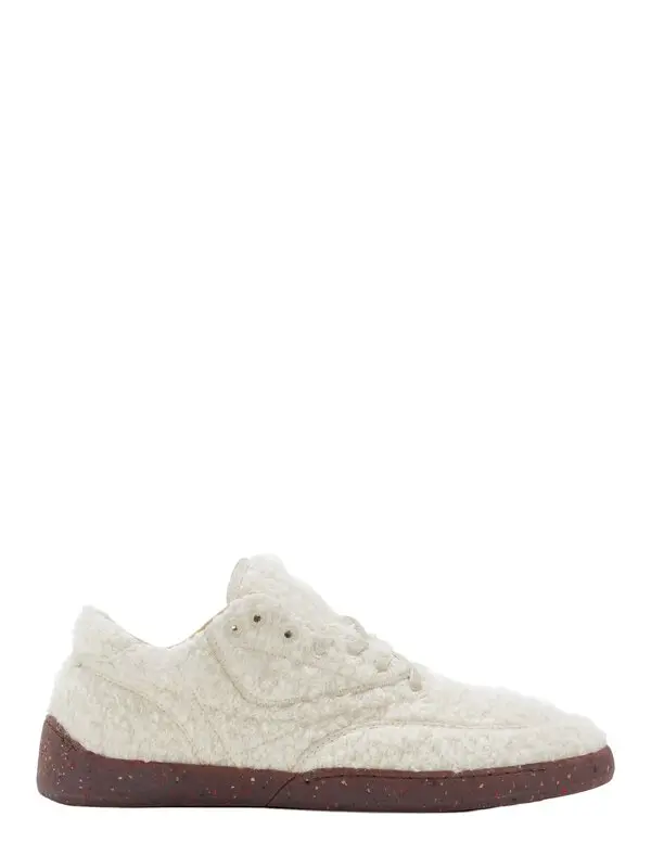 Gabriela Hearst Ohio Cashmere Boucle Sneakers - White