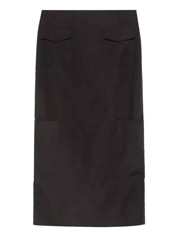 ALFIE Valletta Midi Skirt - Brown
