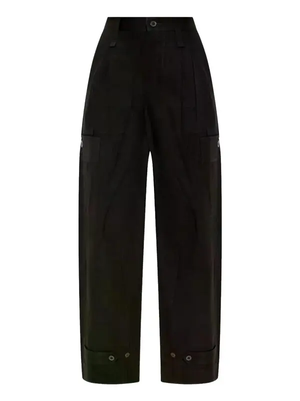 Issey Miyake Wide-leg Trousers - Black