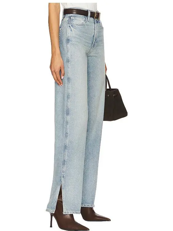 Paige Sawyer Wide-leg Jeans - Blue