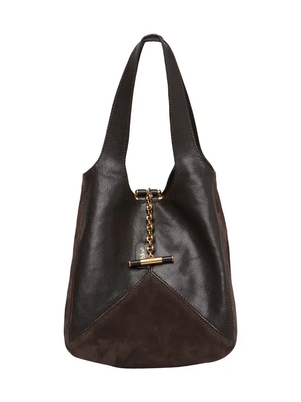 Chloé Balloon Small Shoulder Bag - Brown