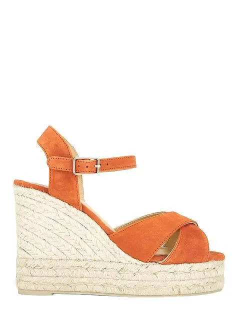 CastaÑer Blaudel Wedge - Orange