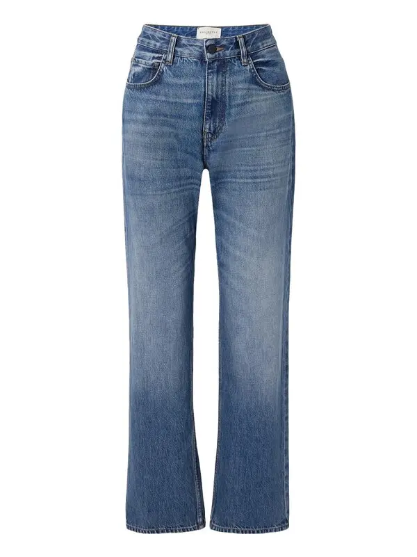 KALLMEYER Farah High-rise Straight-leg Jeans - Blue