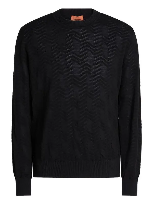 Missoni Wool-blend Sweater - Black