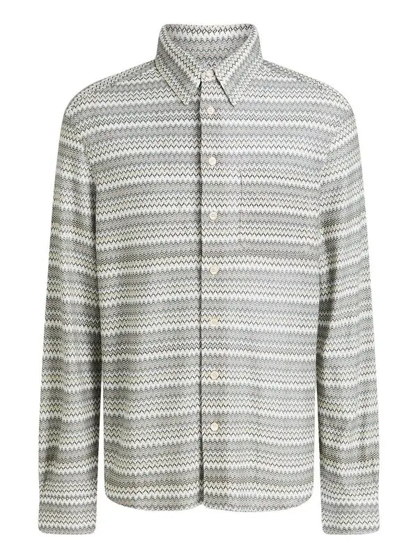Missoni Crochetknit Shirt - Stone