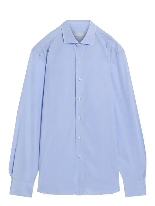 Boglioli Cottonpoplin Shirt - Light Blue