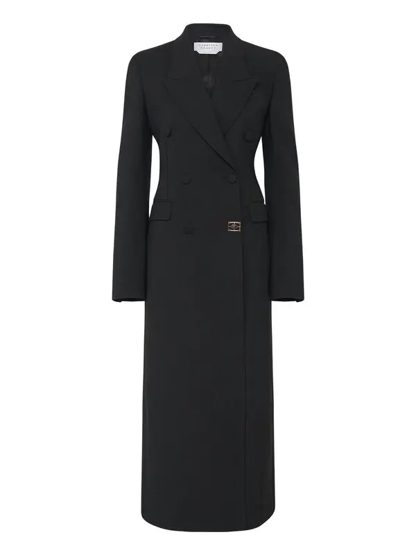 Gabriela Hearst Julien Wool Coat - Black
